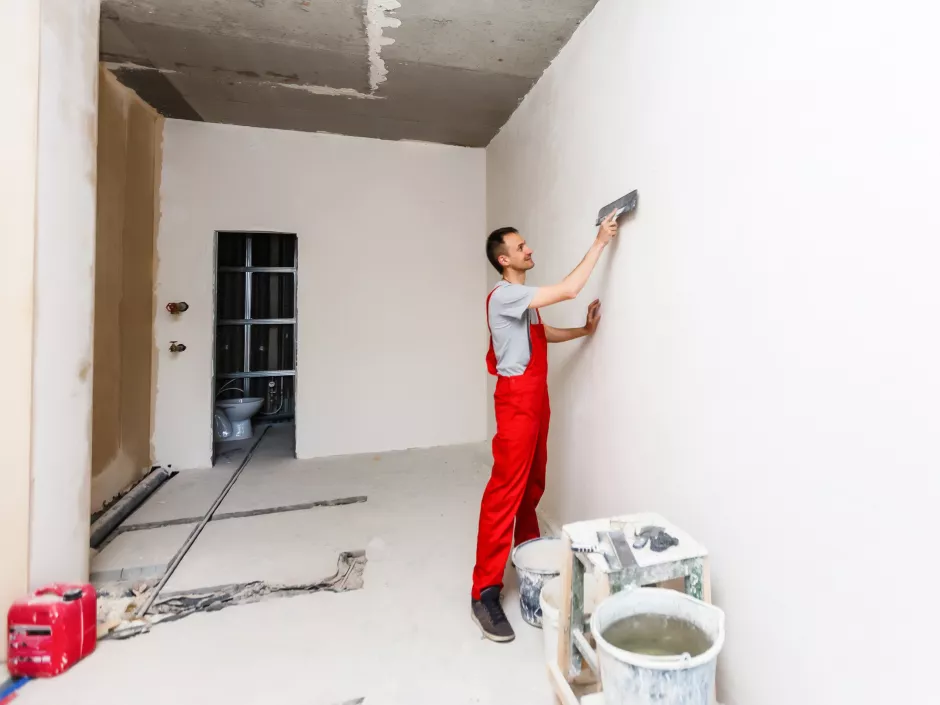 Anleitung zum Verputzen mit Rauputz