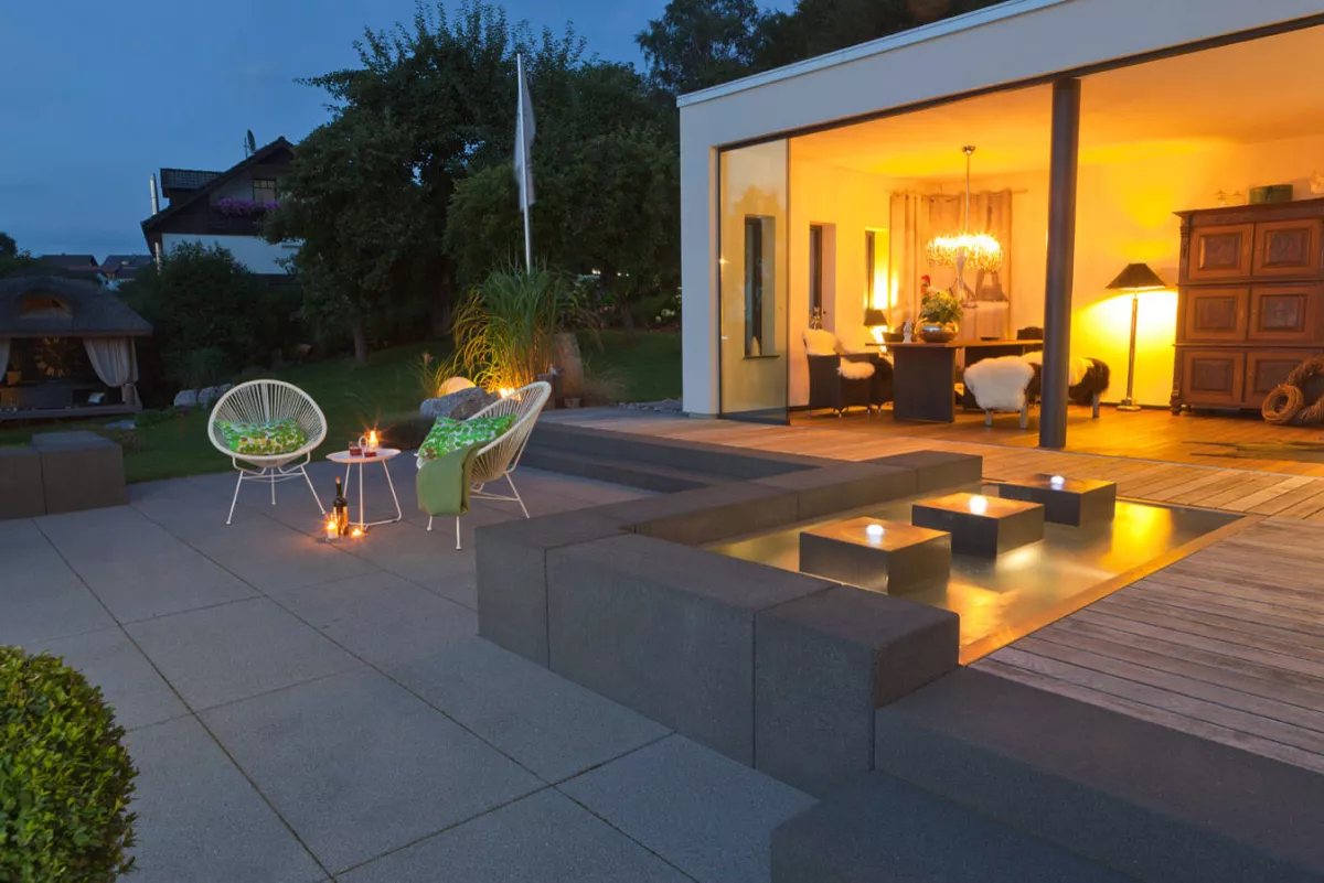 Freiraum zum Genießen: Großzügige Terrassengestaltung